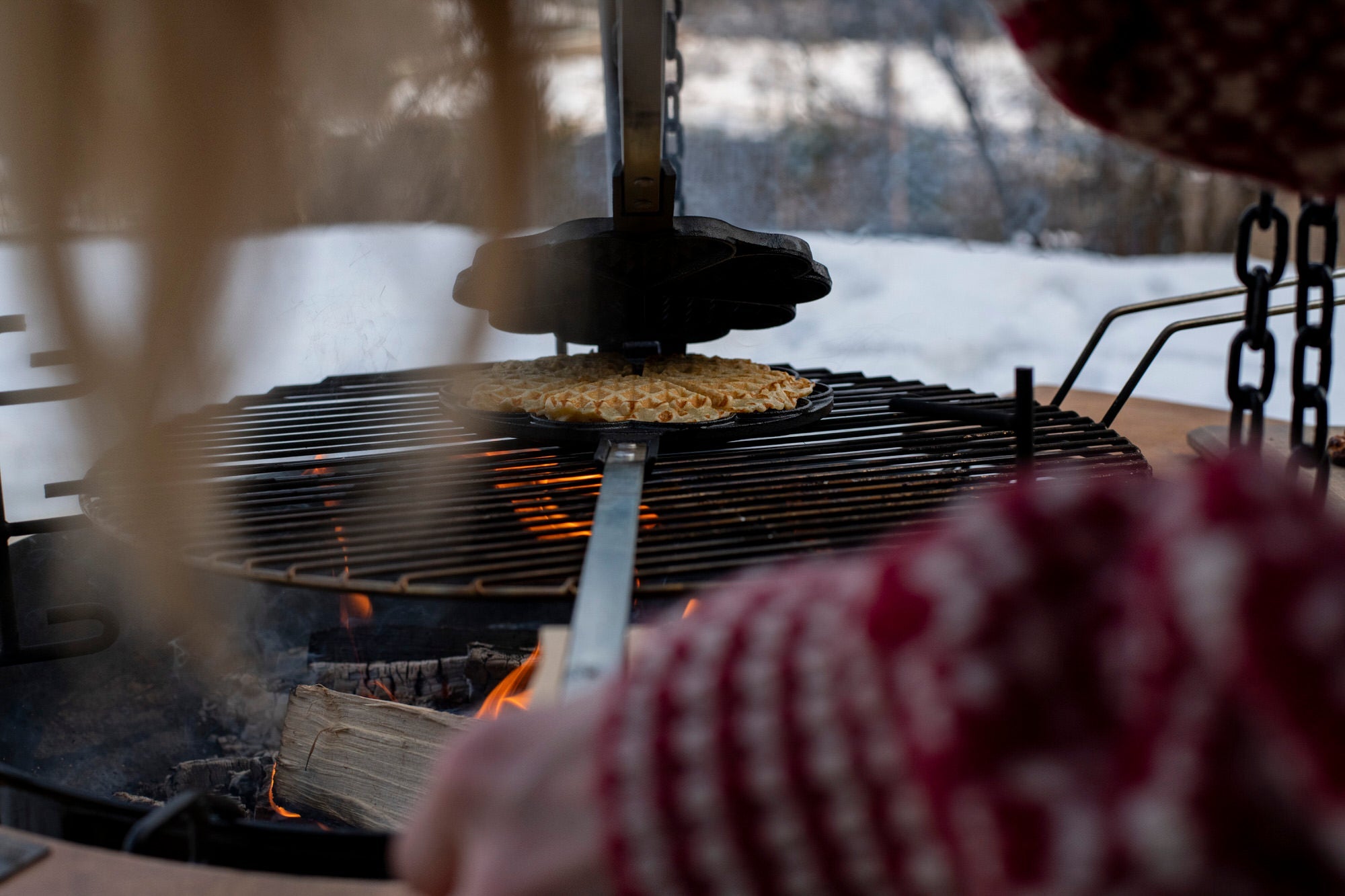 Bonfire waffles – Espegard Canada